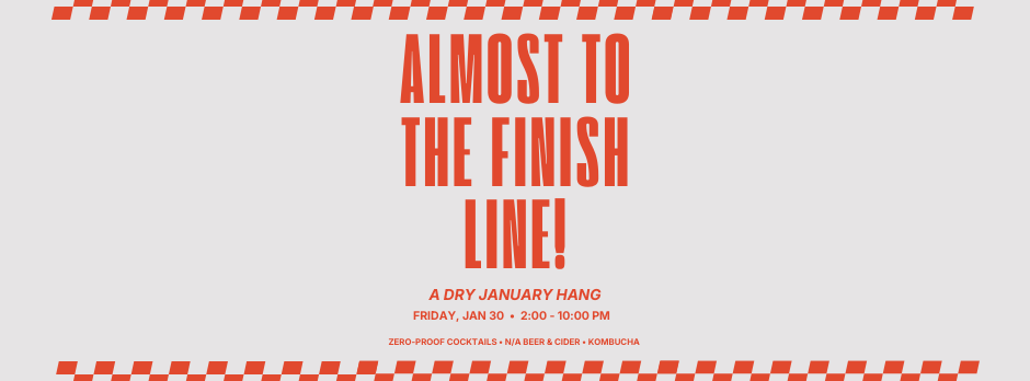 Almost to the Finish Line! A Dry January Hang • Salt Lake Magazine